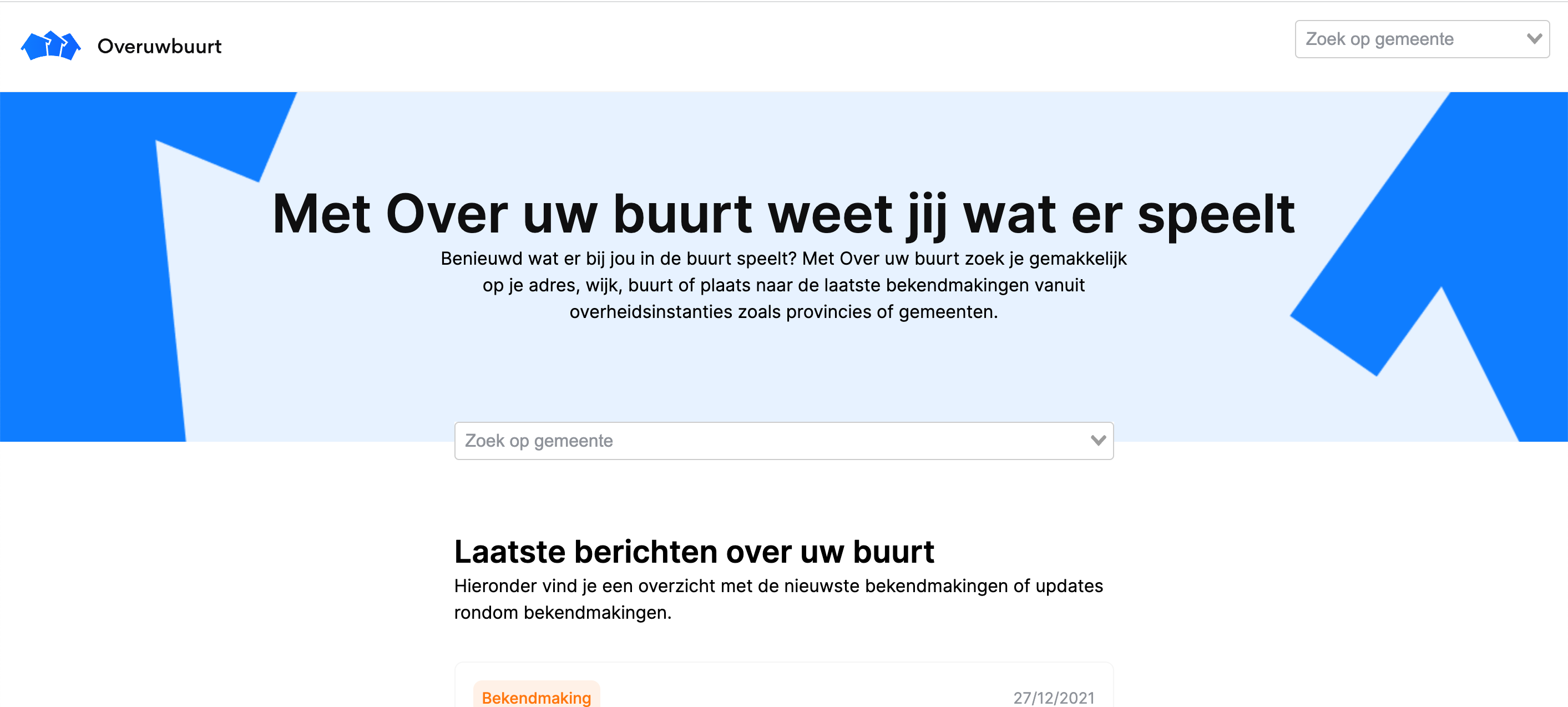Vestiging opstalrechten buurtplan Floriande West – deel A, te Hoofddorp ...